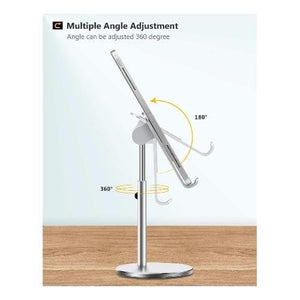 Silver Desktop Stand - Most Phones and Tablets