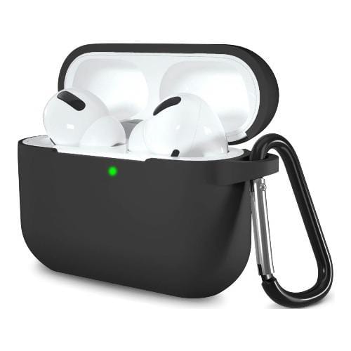 Black Silicone AirPods Pro Case | SaharaCase – Sahara Case LLC